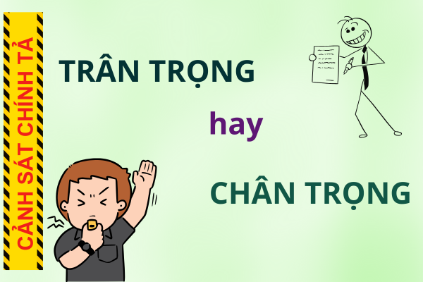 Trân trọng hay chân trọng: Bạn đã viết đúng từ chưa?